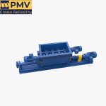 Hopper Pump with Feeding Screw and Bridge Breaking Paddle Pump Hopper