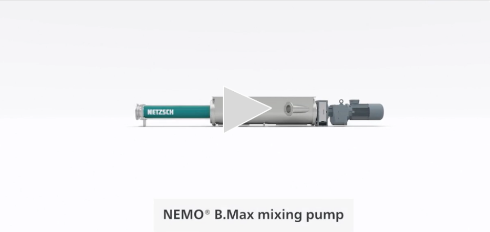 NEMO® B.Max® Mixing Pump with Conveying Screw
